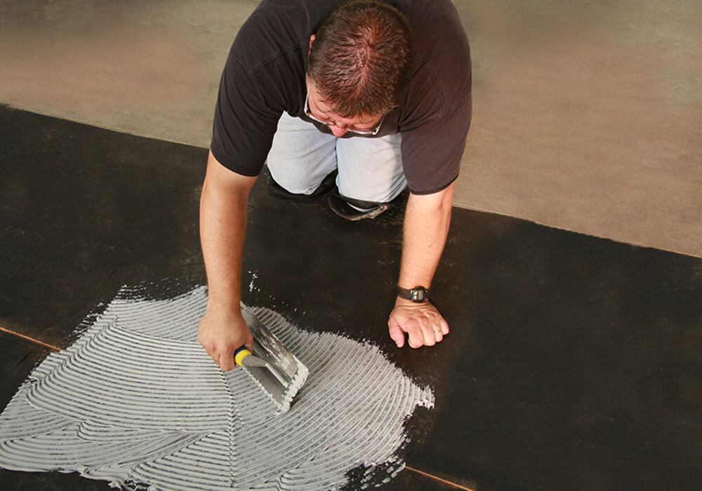 Thin Brick Floor Installation | Royal Thin Brick