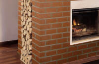 The Fresh and Timeless Look of a Brick Veneer Interior Wall